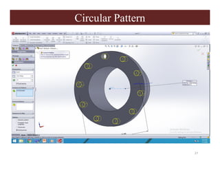 CAD Solidworks extruded cut, revolved cut | PPT