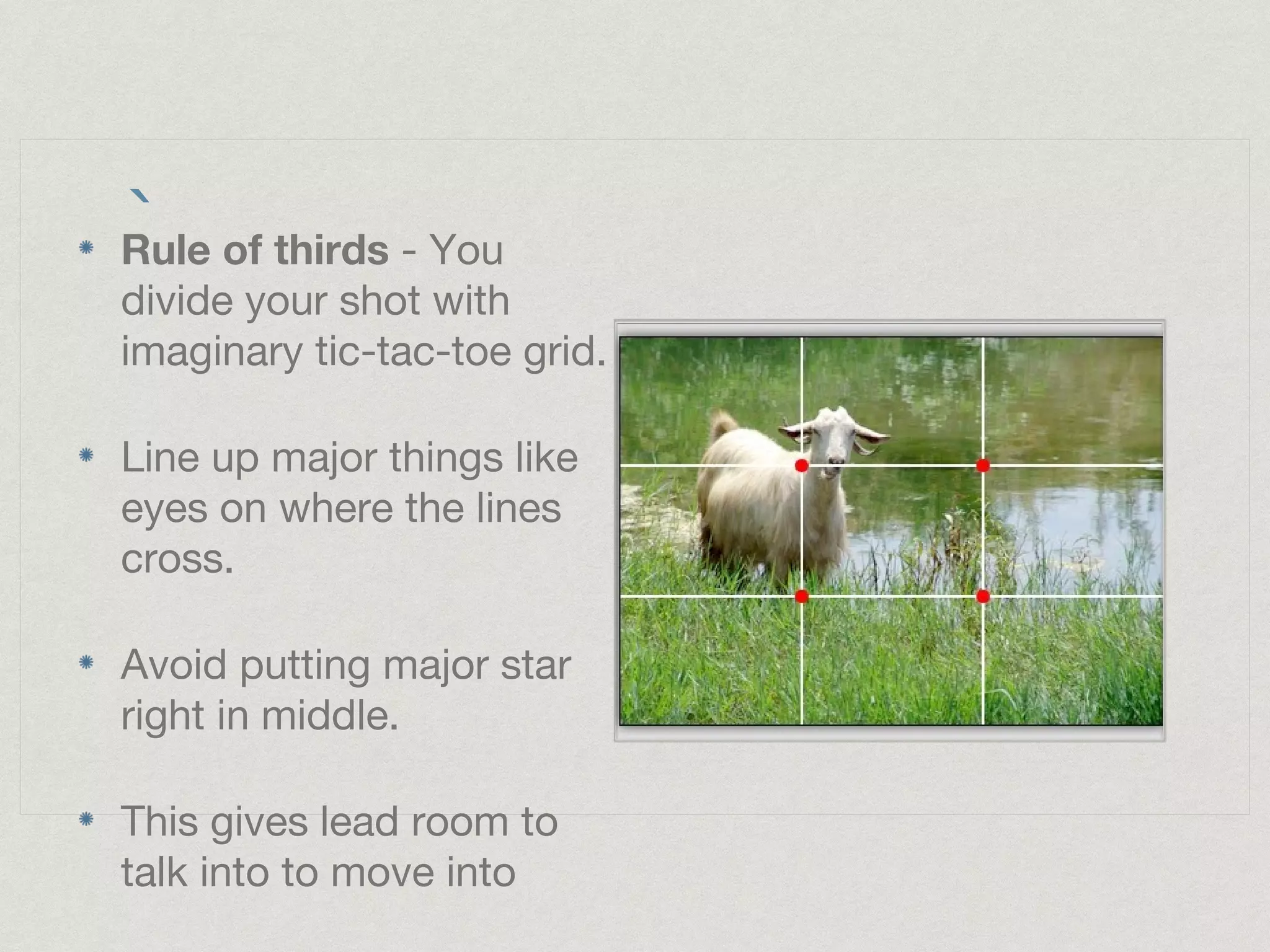 Lecture 6-2 camera angles | PPT