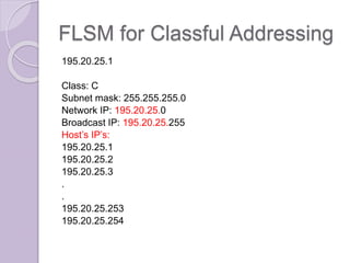 Lecture_6-2_FLSM for Classful or CIDR.pptx