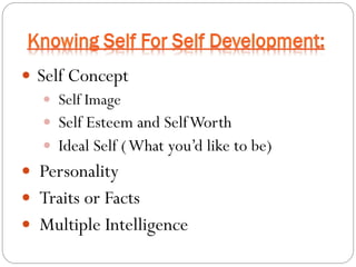 Lecture6 719395lecture1 219395ch 2 Managing Selfpdf