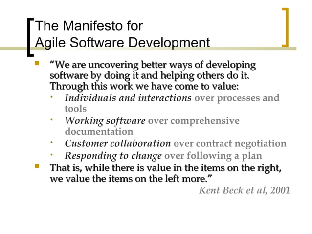 Lecture 6 agile software development | PPT