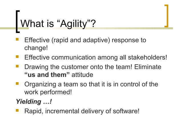 Lecture 6 agile software development | PPT