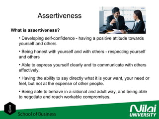 Lecture 6 assertiveness (1) 2 | PPT | Free Download