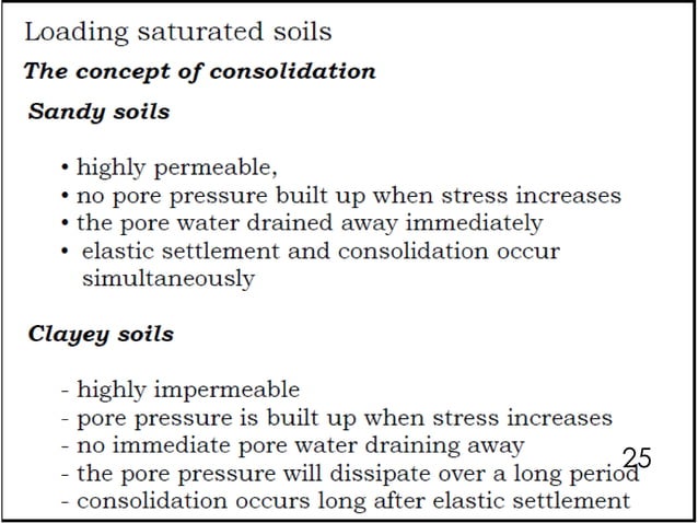 Lecture 6 compaction & consolidation | PDF