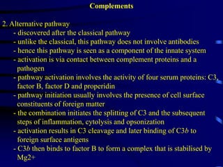 Lecture 6 - Complements and cytokines.ppt