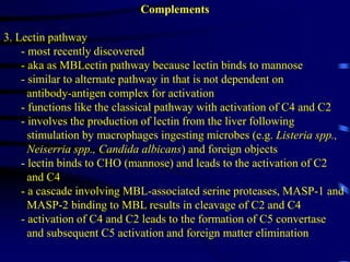 Lecture 6 - Complements and cytokines.ppt