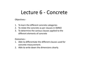 Concrete2014a-Lecture6 | PPTX | Geology | Science