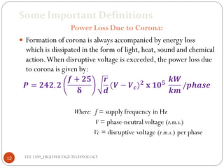 Lecture 6 - The effect of Corona effect in Power systems.pdf