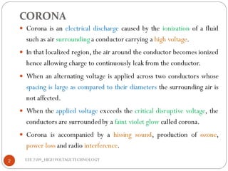 Lecture 6 - The effect of Corona effect in Power systems.pdf