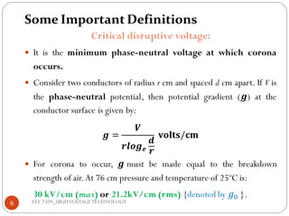 Lecture 6 - The effect of Corona effect in Power systems.pdf