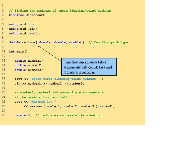 Lecture#6 functions in c++