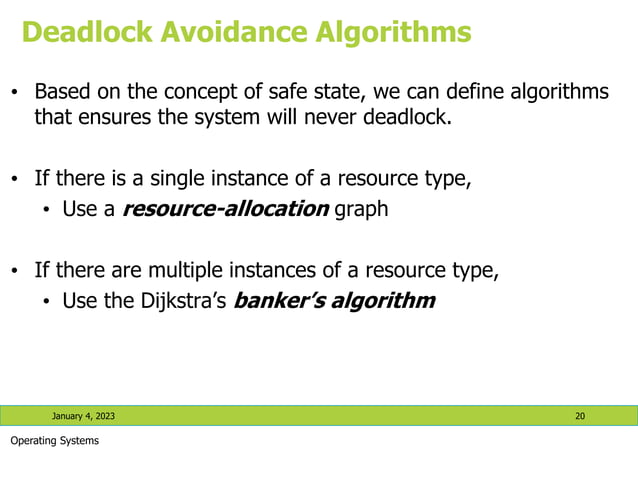 Lecture 6- Deadlocks (1) (1).pptx