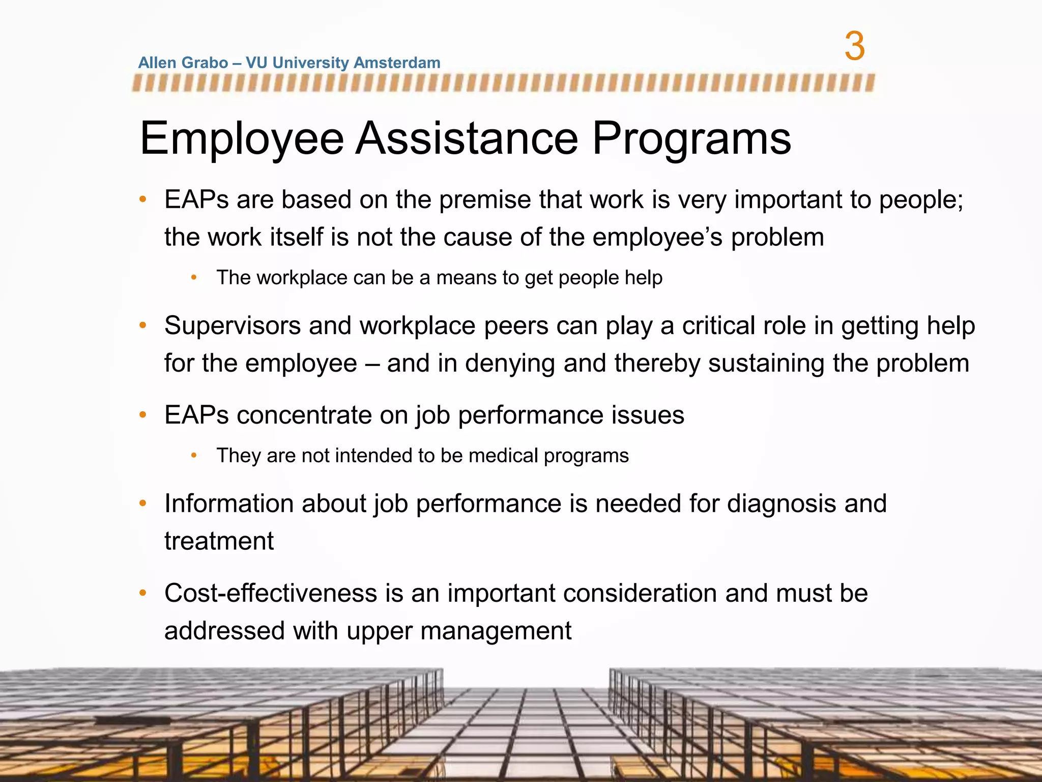 Intro to HRM Lecture 6 - Employee Wellbeing | PPTX