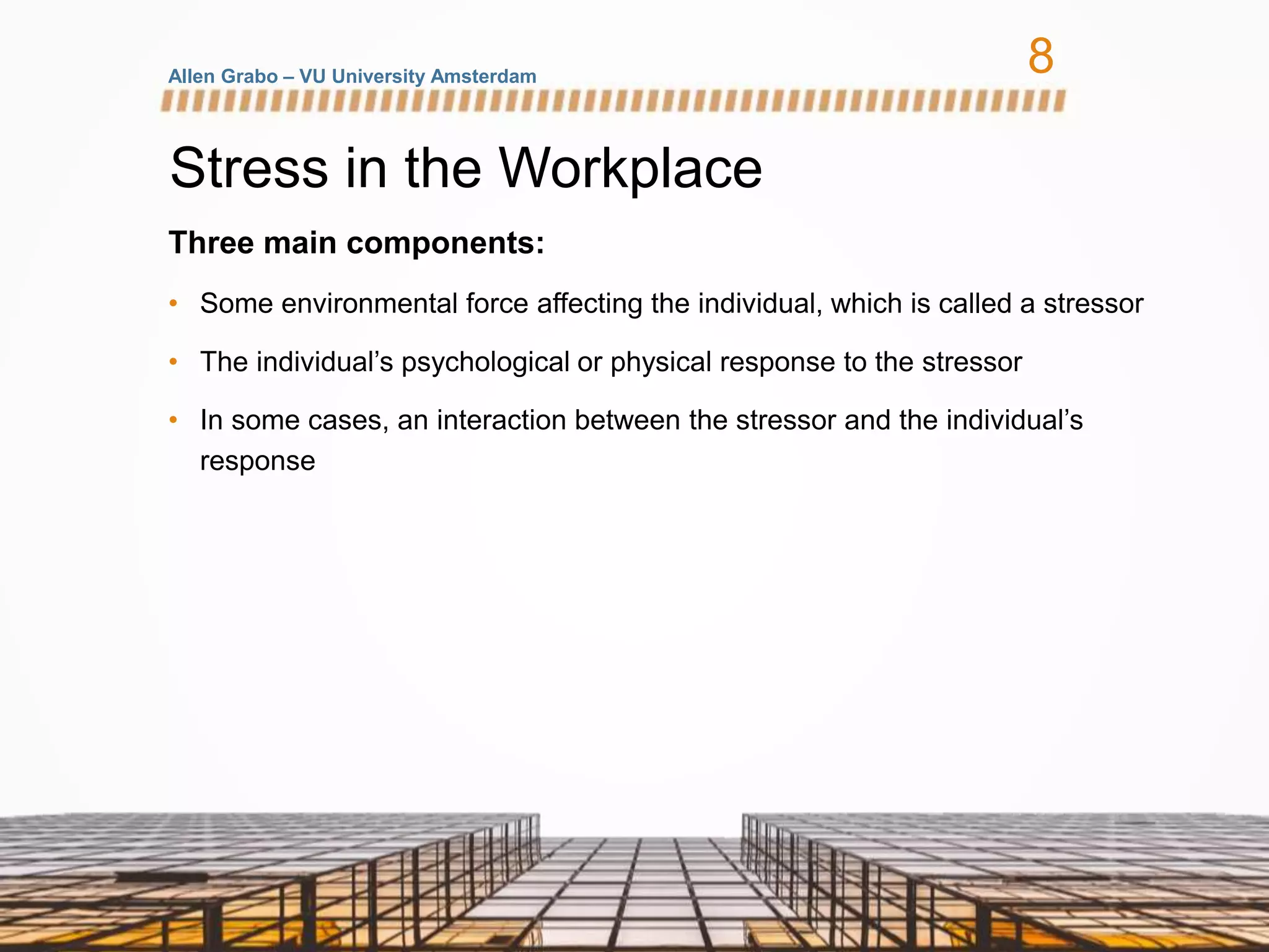 Intro to HRM Lecture 6 - Employee Wellbeing | PPTX