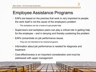 Intro to HRM Lecture 6 - Employee Wellbeing | PPTX