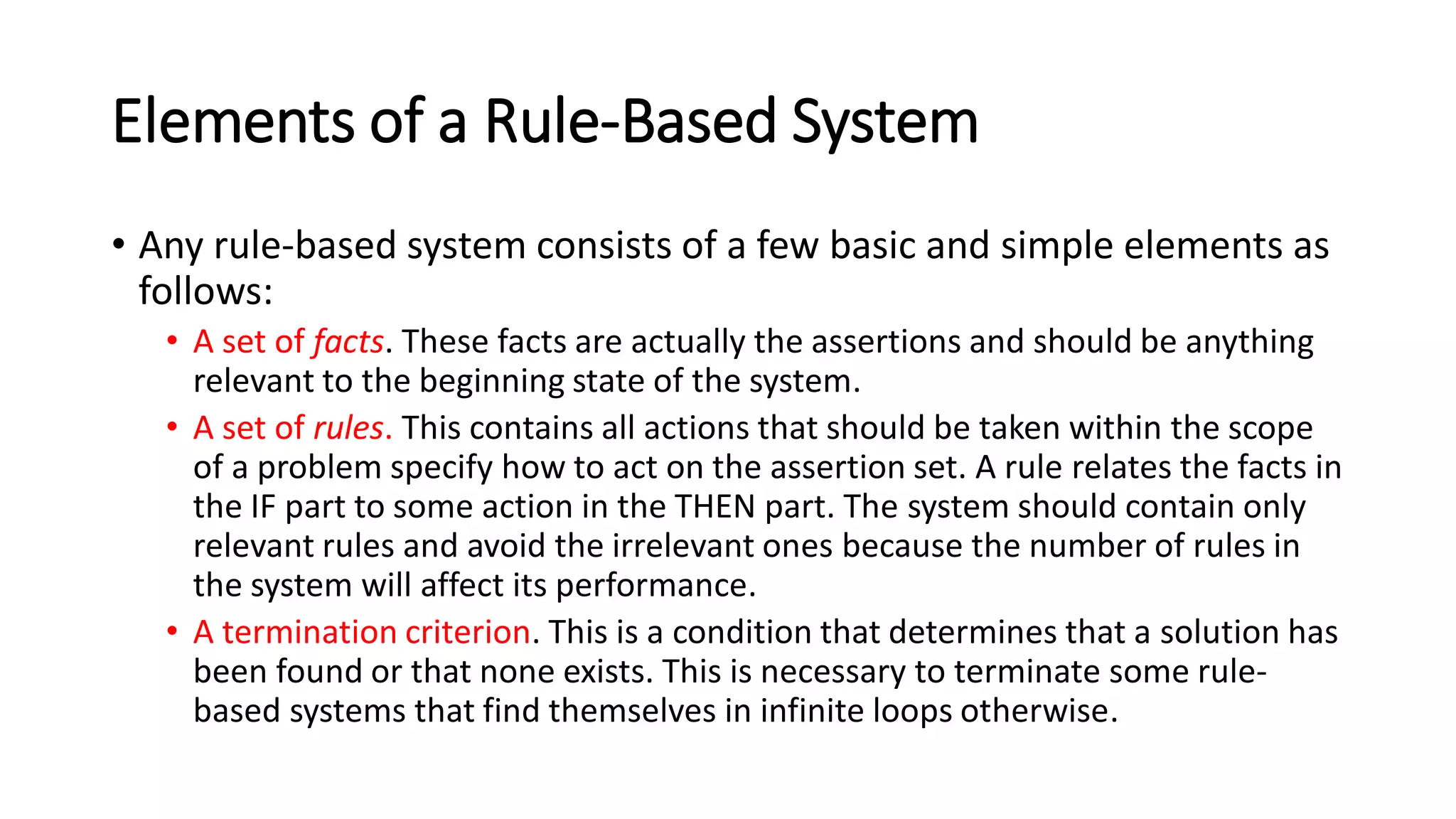 Lecture 6 expert systems | PDF