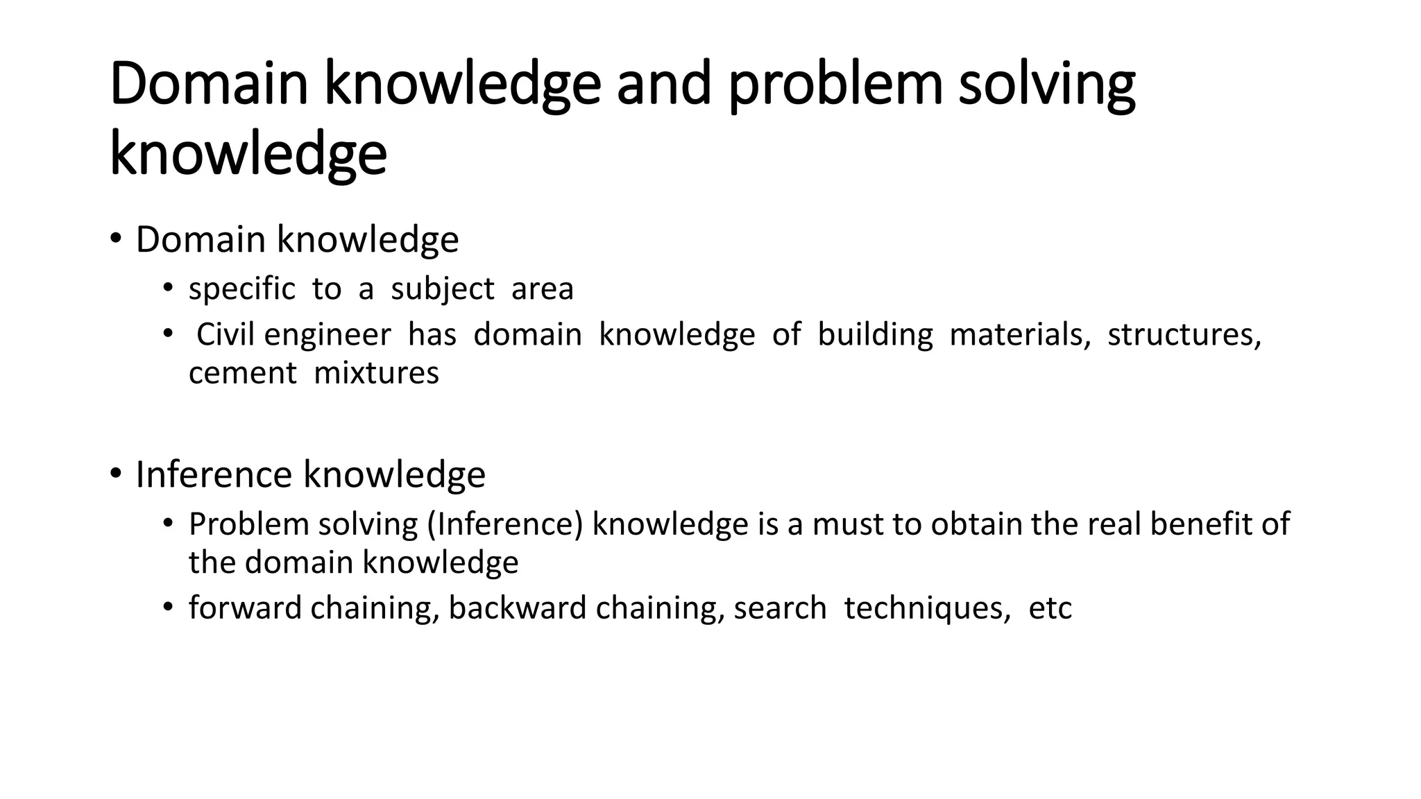 Lecture 6 expert systems | PDF