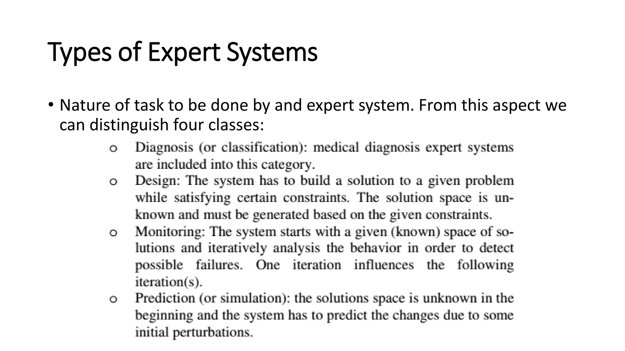 Lecture 6 expert systems | PDF