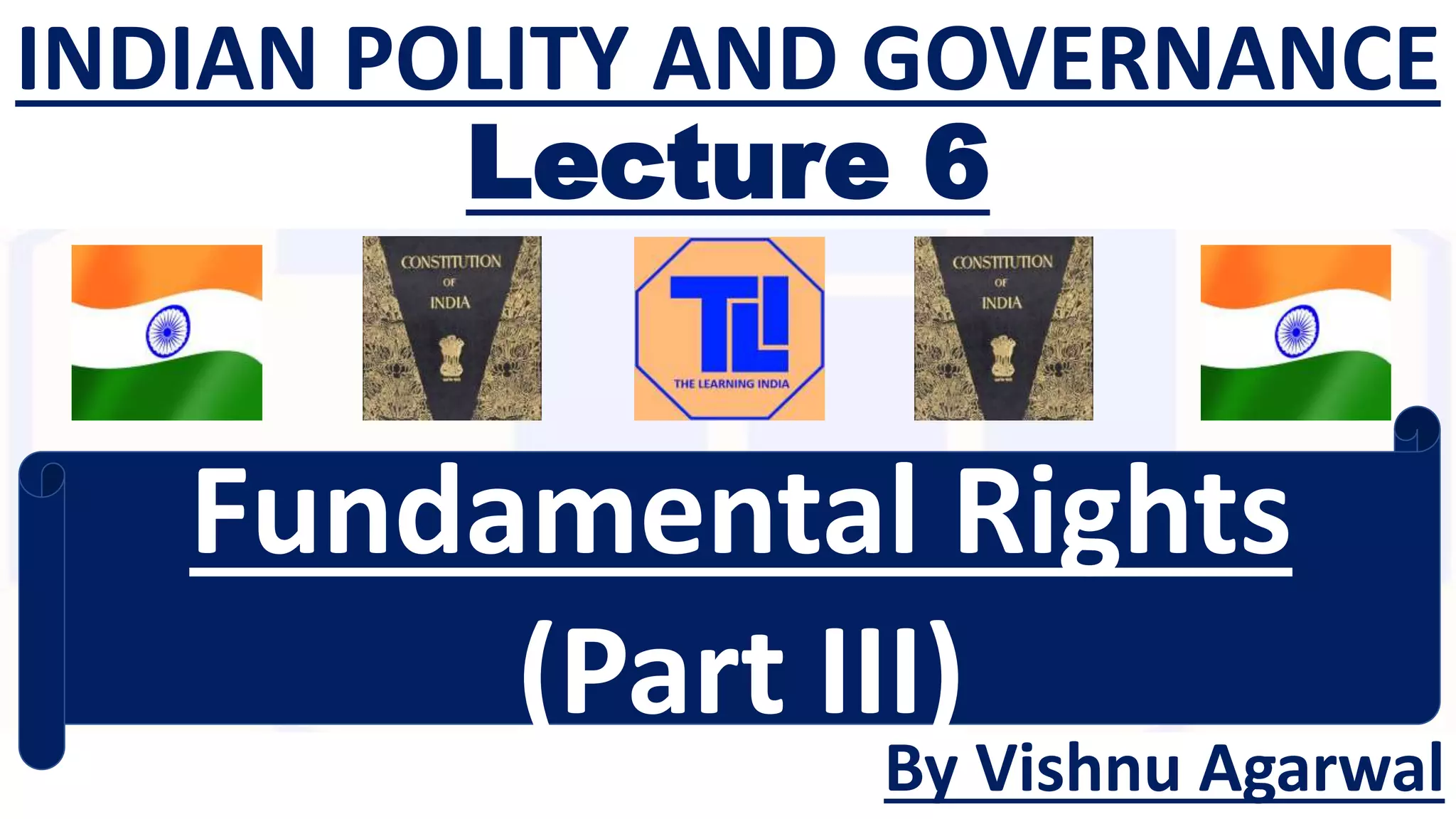 Lecture 6 fundamental rights | PPT