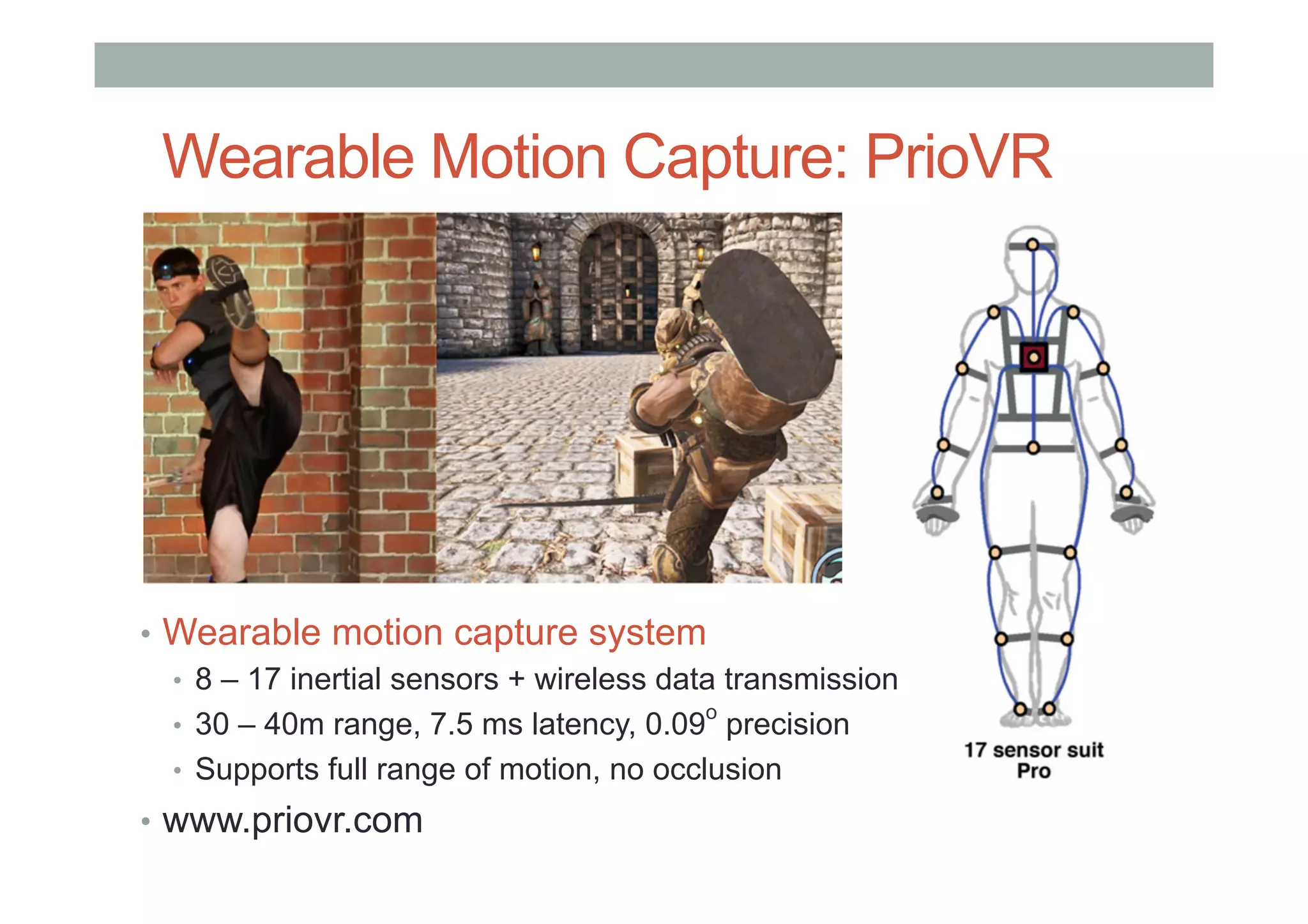COMP 4010 Lecture6 - Virtual Reality Input Devices | PDF