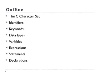 Lecture 6- Intorduction to C Programming | PPT | Programming Languages | Computing