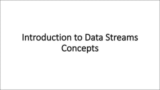 Lecture6 introduction to data streams | PDF