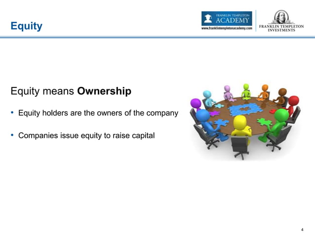 Introduction To Various Asset Classes Equity, Debt, Gold | PPTX