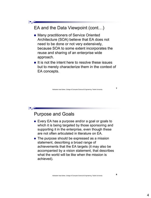 Lecture6 is353(ea&data viewpoint ) | PDF
