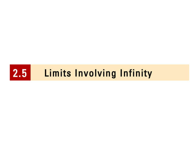 Lecture 6 limits with infinity | PPT | 3-D Graphics | Computer Software and Applications