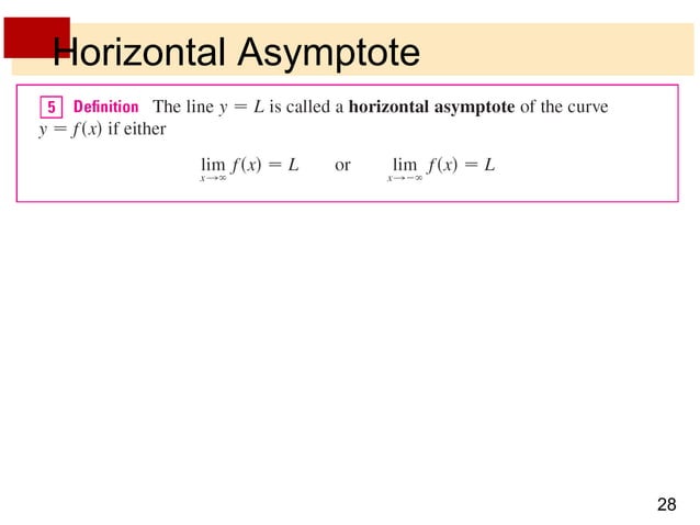 Lecture 6 limits with infinity | PPT | 3-D Graphics | Computer Software and Applications