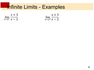 Lecture 6 limits with infinity | PPT