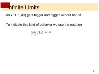 Lecture 6 limits with infinity | PPT