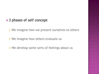 Lecture 6 looking glass self | PPTX