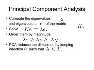 Lecture6 pca | PPT