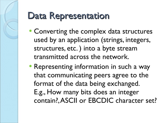 Lecture 6 -_presentation_layer | PPT | Computer Networking | Computing