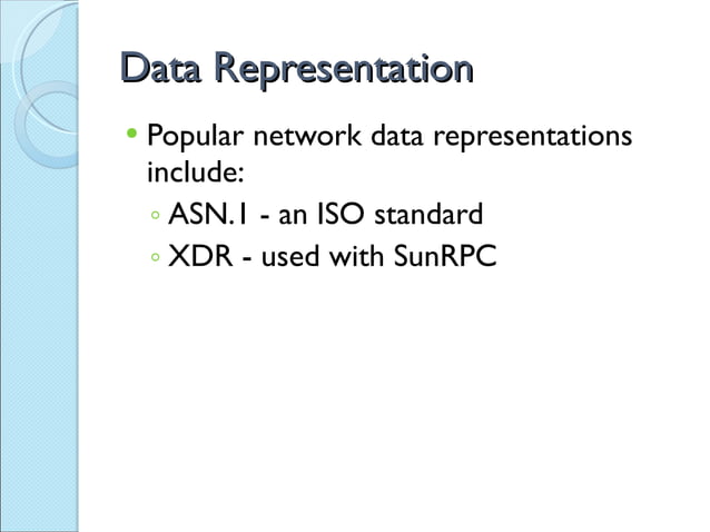 Lecture 6 -_presentation_layer | PPT | Computer Networking | Computing