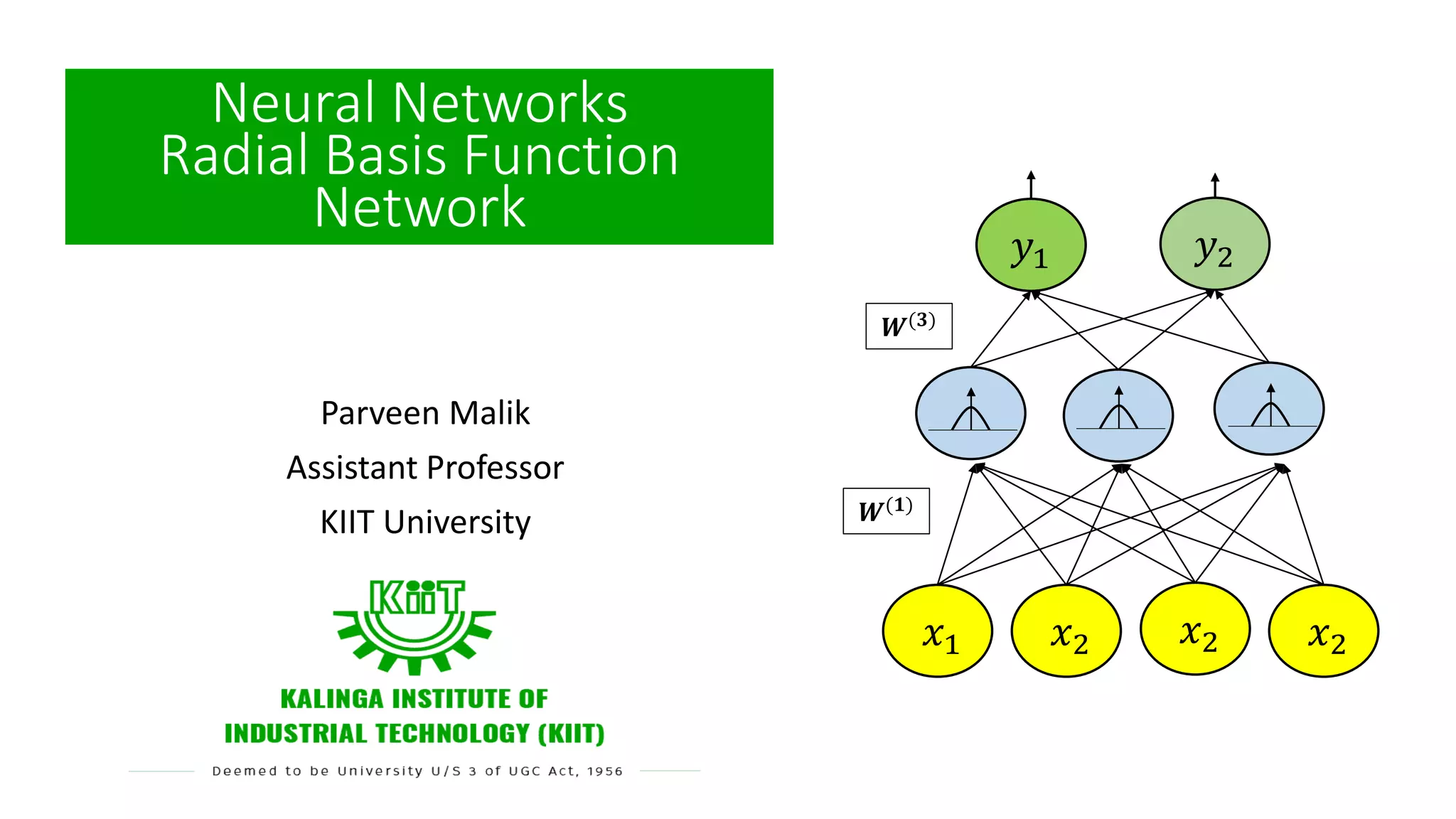 Lecture 6 radial basis-function_network | PDF