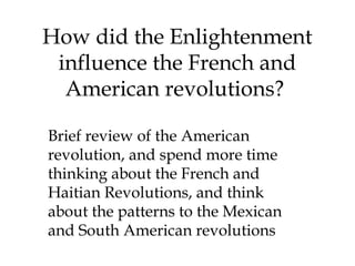 Lecture 6A- Revolutions | PPT