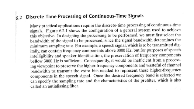 Lecture 6 Sampling And Reconstruction Of Signalspptx Technology