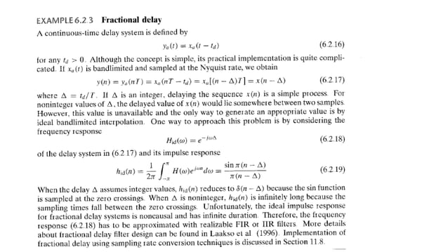Lecture 6 Sampling And Reconstruction Of Signalspptx Technology