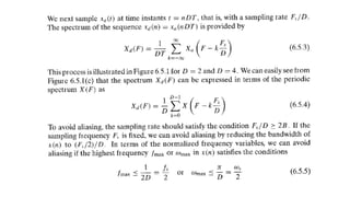 Lecture 6- Sampling and reconstruction of Signals.pptx