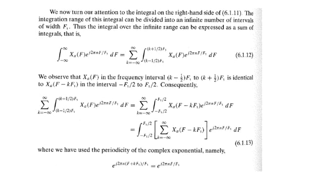 Lecture 6 Sampling And Reconstruction Of Signalspptx Technology And Computing
