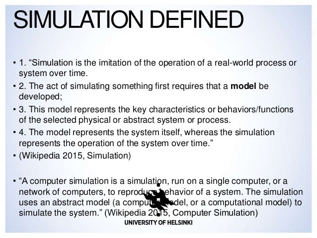 Simulation In Social Sciences Lecture 6 In Introduction To Computa…