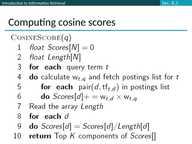 lecture-TFIDF information retrieval .ppt