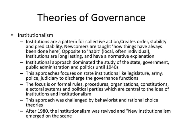 Lecture 6 - Theories of Governance.pptx