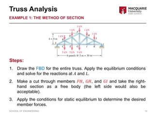Lecture 6 - Truss Analysis- Method of Section.pdf