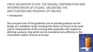 Lecture 6 Virus inactivation and removal | PPTX