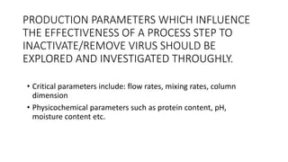Lecture 6 Virus inactivation and removal | PPTX
