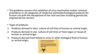Lecture 6 Virus inactivation and removal | PPTX