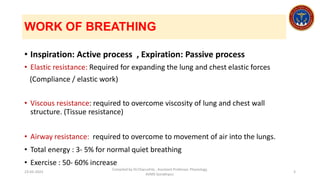 lecture 6 /2023-Respiratory Physiology - work of breathing , dead space.pdf